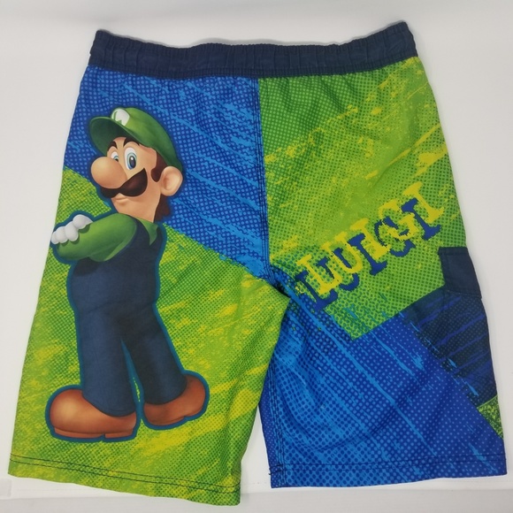 Nintendo | Swim | Boys Mario Swim Trunks | Poshmark